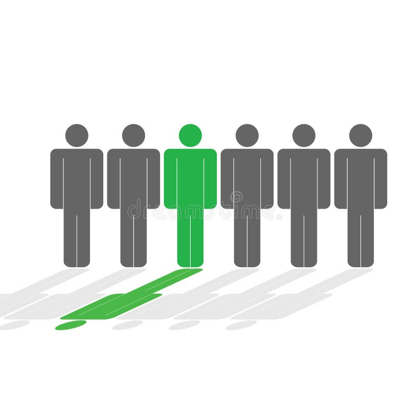 People Icon Silhouette Illustration Stock Vector - Illustration of ...