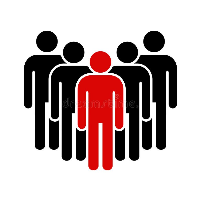 People icon stock vector. Illustration of graphics, vector - 302245622