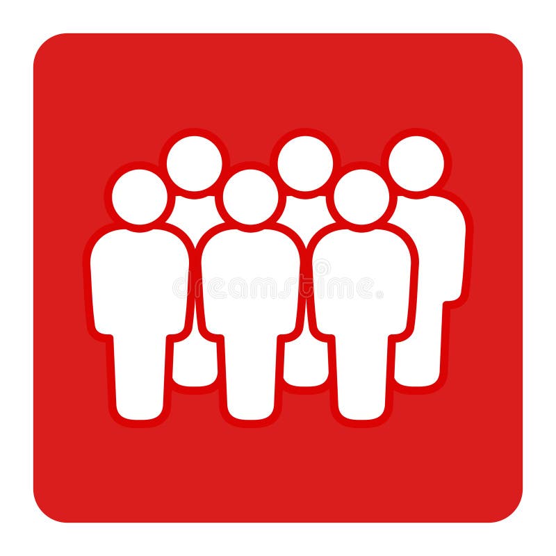 People icon stock vector. Illustration of silhouette - 302245712