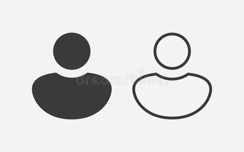 "People Icon Vector Stock Design - Diverse and Versatile Human Symbol ...