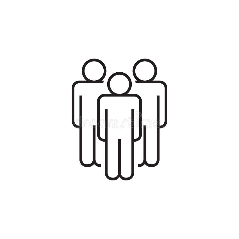 People Icon Vector Illustration Template Design Trendy Stock Vector ...