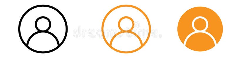 People Icon Set Human Figures Illustrations for General and Various ...