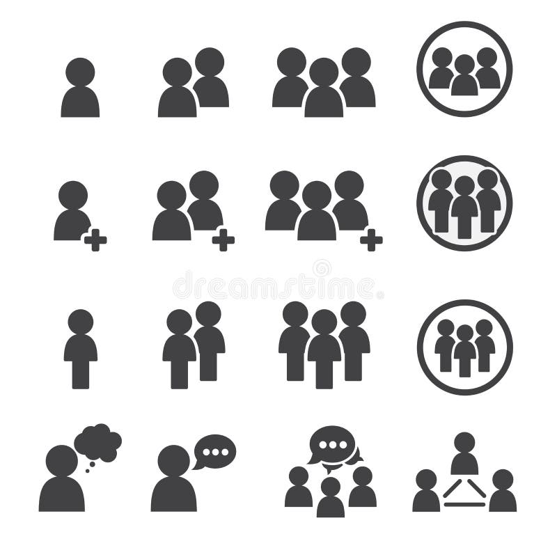 People icon stock vector. Illustration of corporate, choice - 46956825