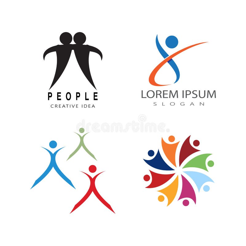People Icon Work Group Vector Illustration Design Stock Vector ...
