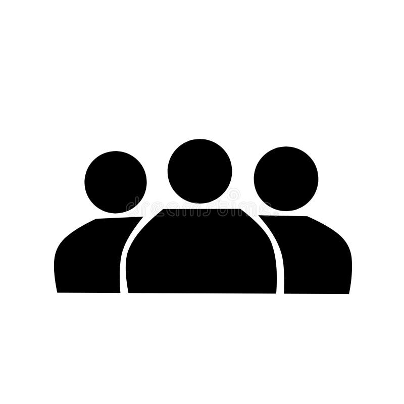 People Icon. Work Groups, Teams Network Stock Vector - Illustration of ...