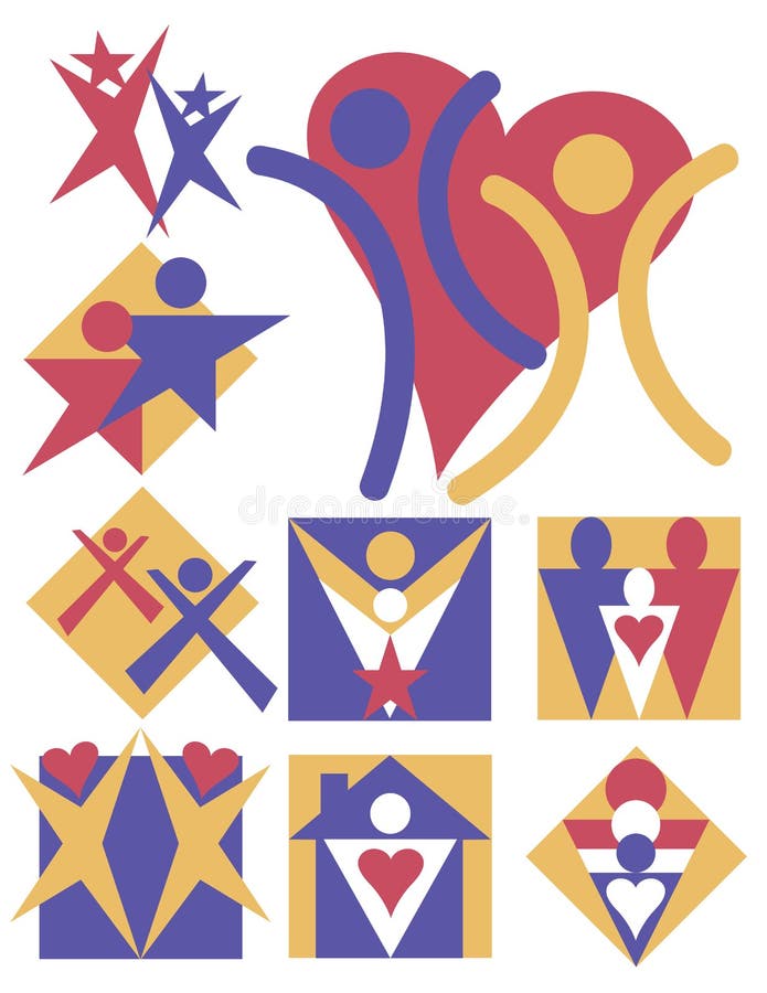 People Icons Collection 8 stock vector. Illustration of happy - 3490396