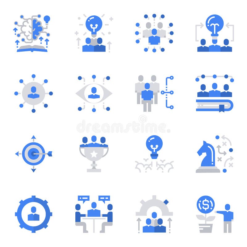 People Icons Work Group Team Vector . Stock Vector - Illustration of ...