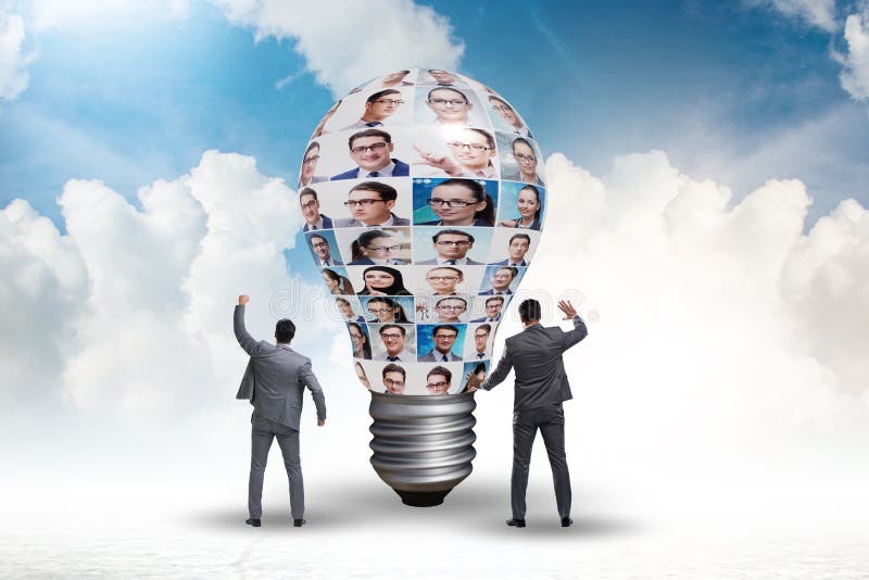 People in Idea and Diversity Concept Stock Photo - Image of strategy ...
