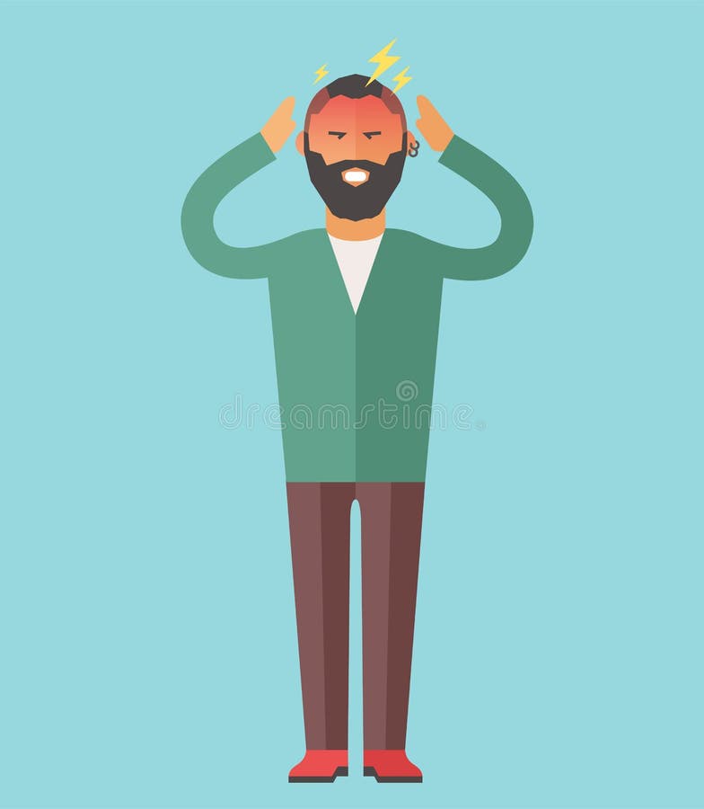 People Ill Vector Illustration Stock Vector - Illustration of drink ...