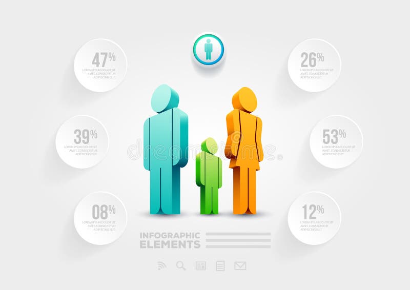 Infographics People Vector