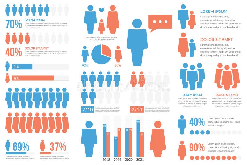 People Infographics stock vector. Illustration of infographic - 112013147