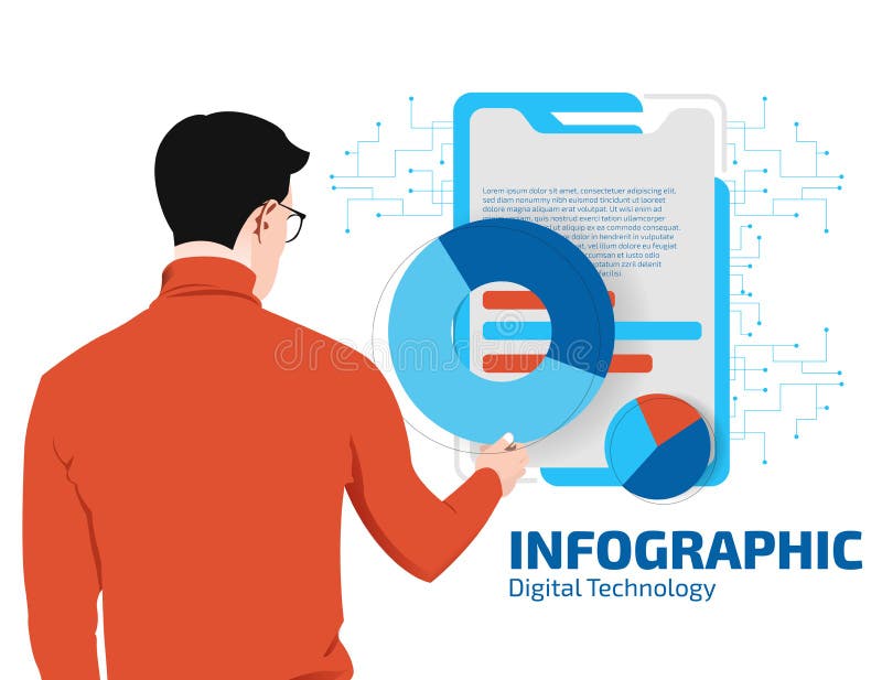 People Innovation Presentation Vector Image Stock Vector - Illustration ...