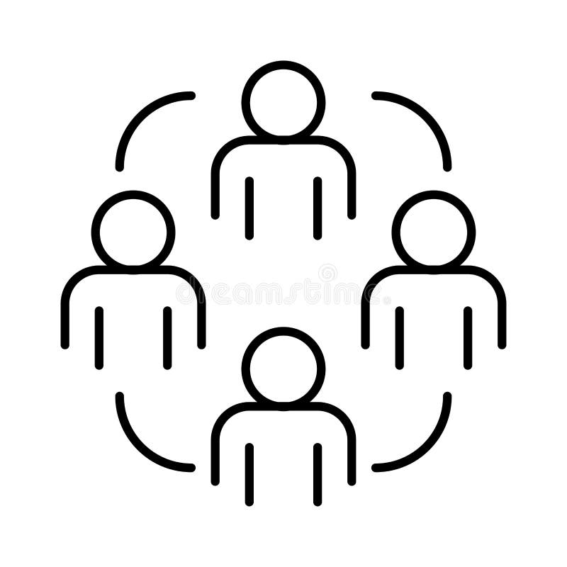 People Interaction Icon Color Outline Vector Stock Vector ... People Interaction Icon Color Outline Vector Stock Vector ...