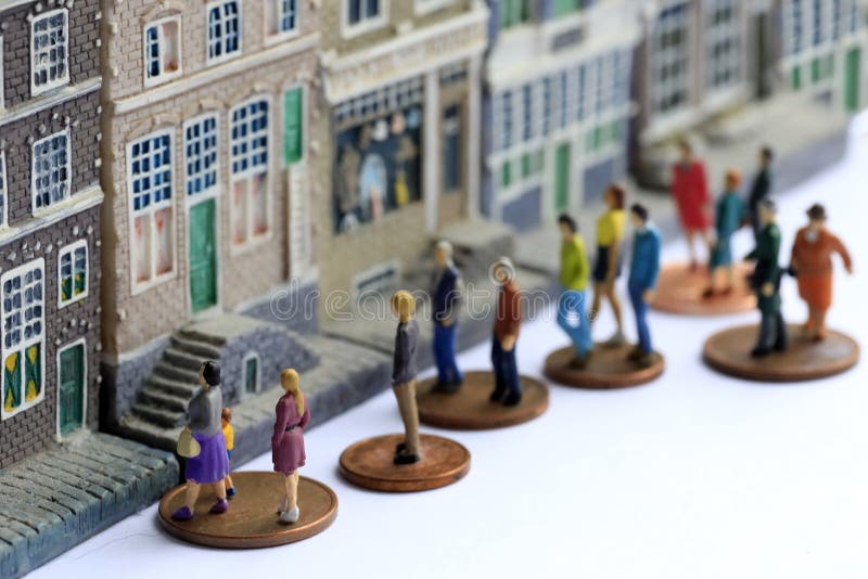 People Interested in Buying a House Stock Image - Image of finance ...