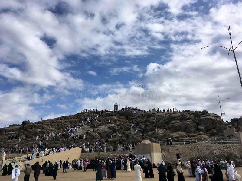 People in Jabal Rahmah during the Day Editorial Photography - Image of ...