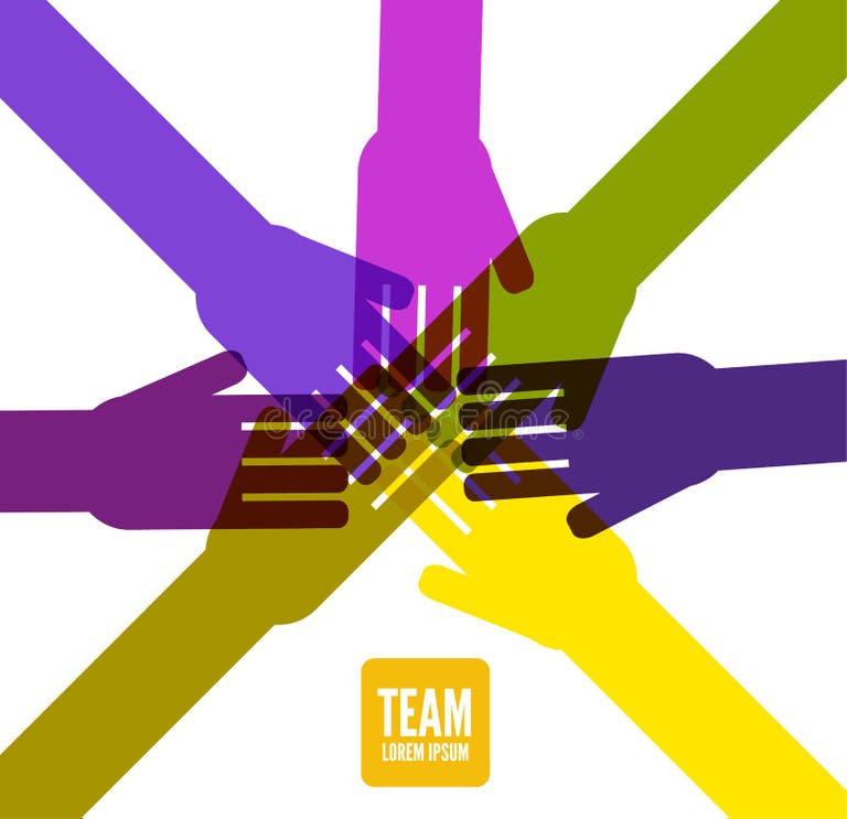 Joining Hands Stock Illustrations – 3,369 Joining Hands Stock ...