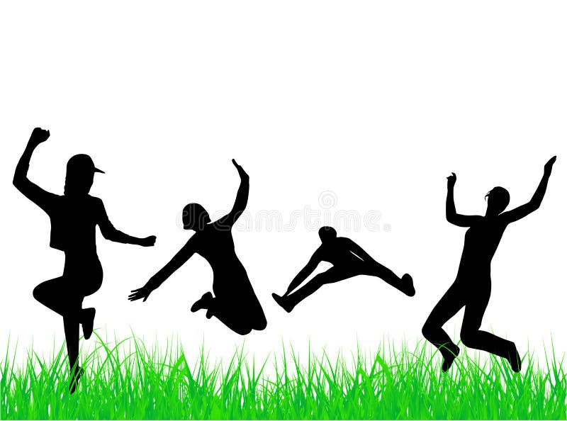People Jumping Picture. Image: 5514108