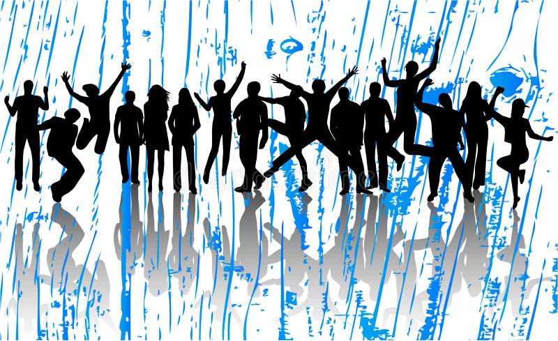 People Jumping Picture. Image: 7728986