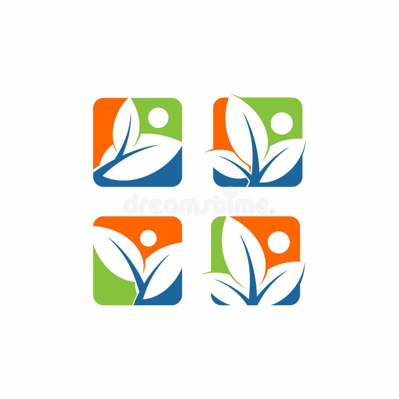 People leaf vector pack stock vector. Illustration of files - 85161817