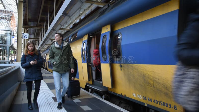 People Leaving the Train at the Amstel of Phocus on Purpose at ...