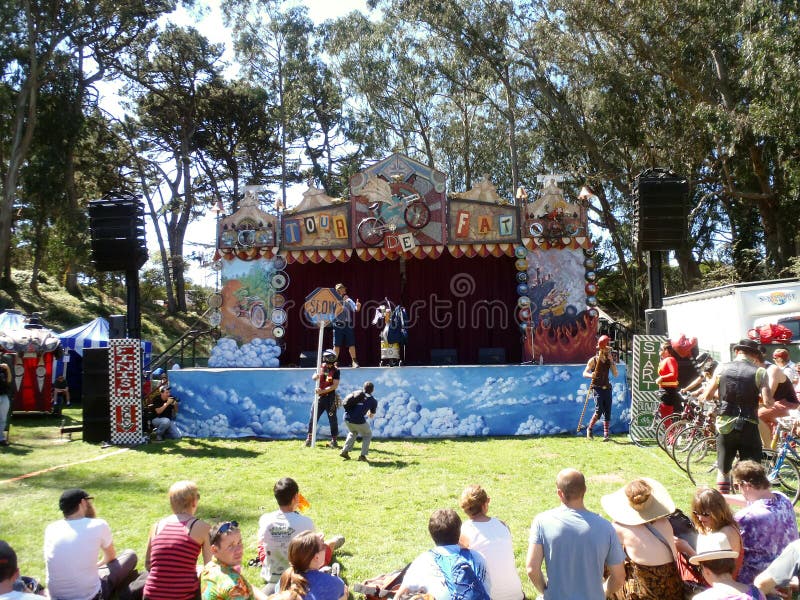 People Line Up for the Slow Race Editorial Image - Image of person ...