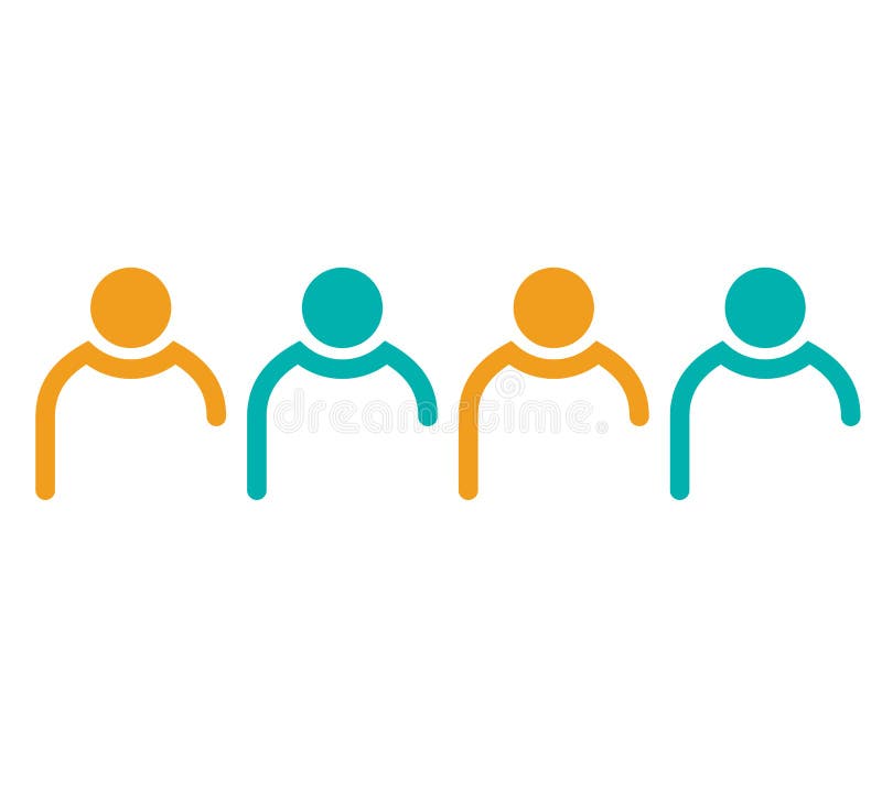 People Logo Linked. People Team Logo Vector Stock Vector - Illustration ...