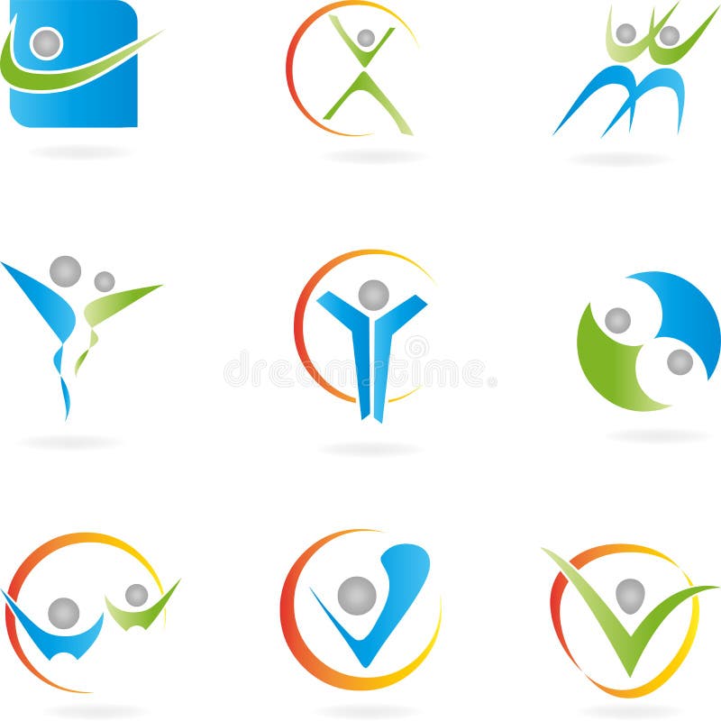 People, People Logos, People Together Stock Vector - Illustration of ...