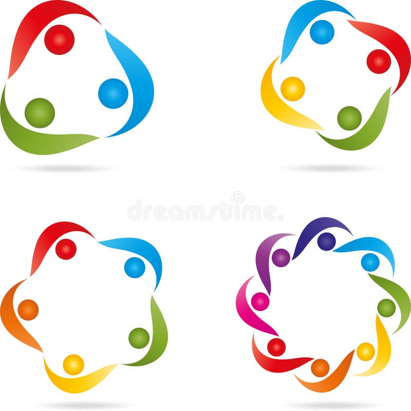 People, Logos, Collection, Team Stock Vector - Illustration of lawyers ...