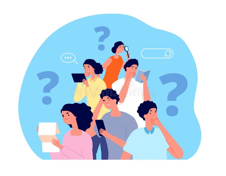 Character Asking Question Stock Illustrations – 5,565 Character Asking ...