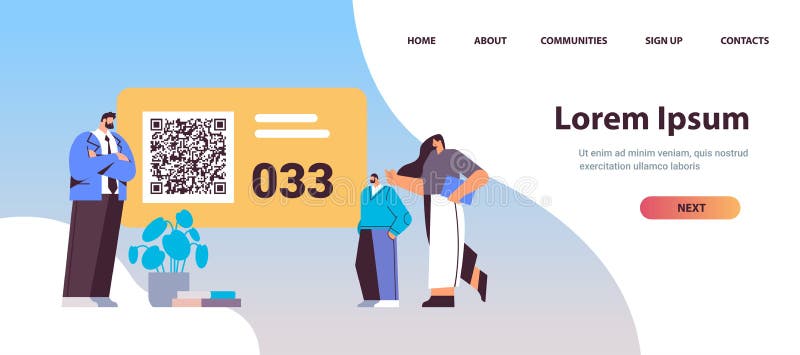 People Looking at Display Number Board in Waiting Room Electronic ...