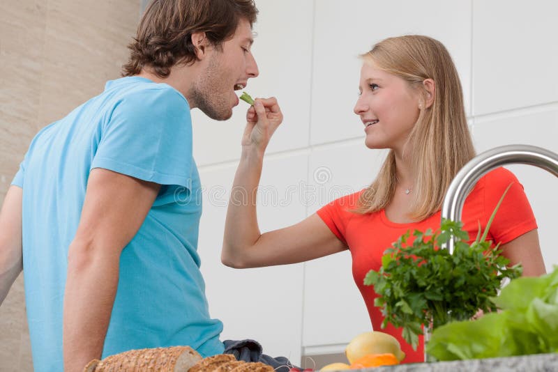 Love Eating Apple stock image. Image of hold, happiness - 30312857