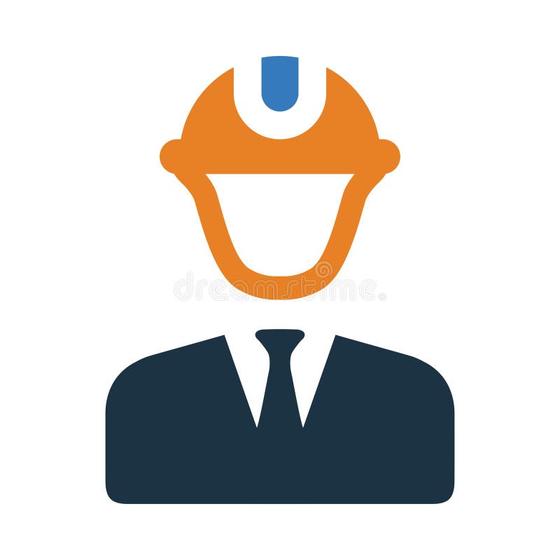 People, Man, Worker, Engineer Icon Stock Vector - Illustration of ...