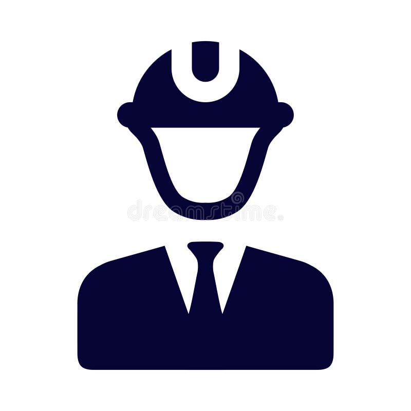 People, Man, Worker, Engineer Icon Stock Vector - Illustration of ...