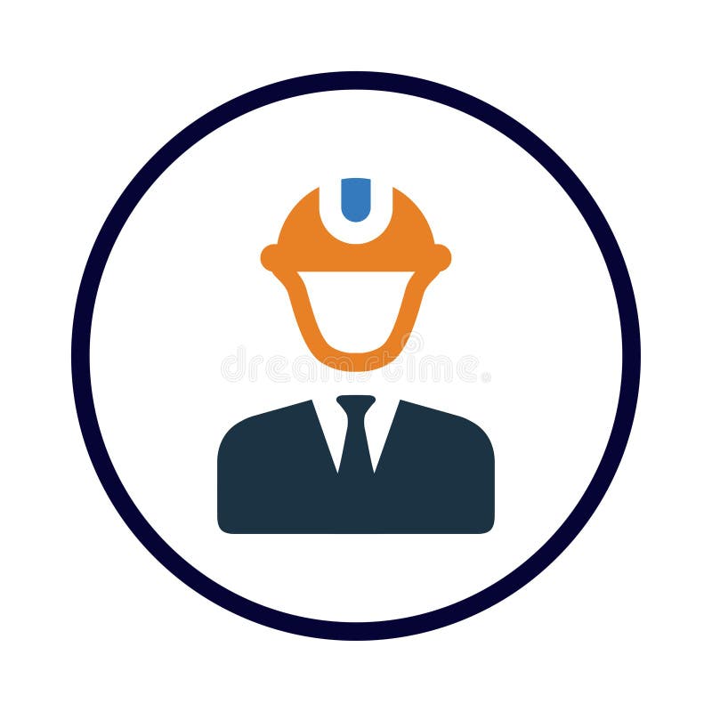 People, Man, Worker, Engineer Icon Stock Vector - Illustration of ...