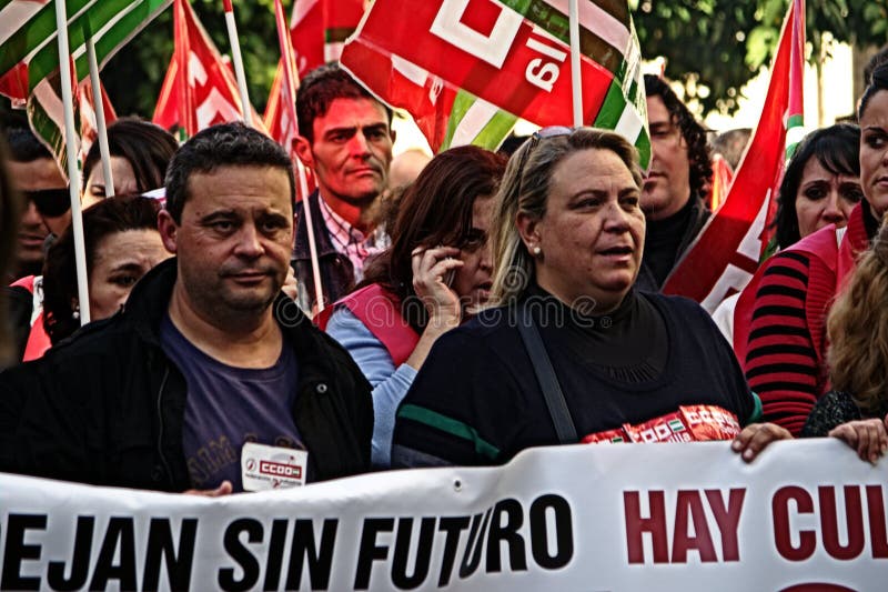 People Marching in a Demonstration 30 Editorial Stock Image - Image of ...