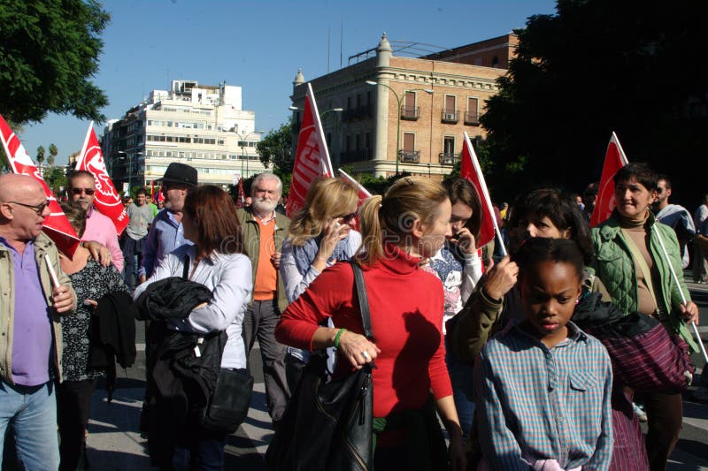 People Marching in a Demonstration 57 Editorial Image - Image of women ...