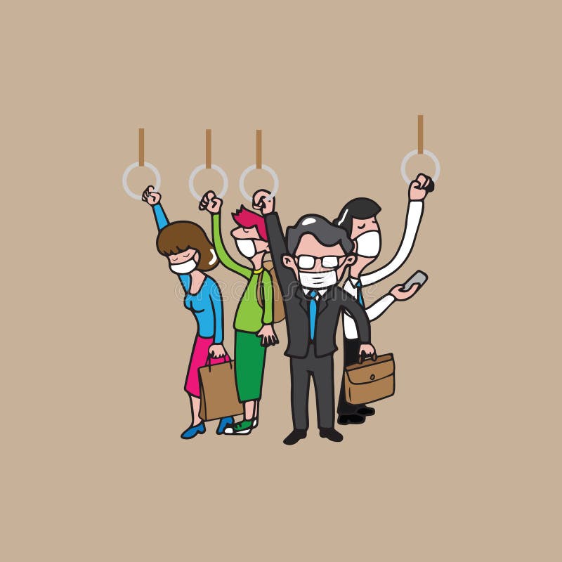 Crowded Bus Cartoon Stock Illustrations – 53 Crowded Bus Cartoon Stock ...