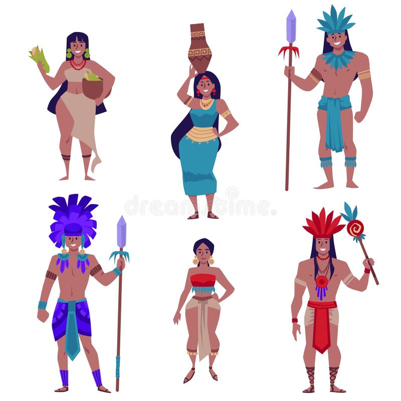 Mayan Clothes Stock Illustrations – 255 Mayan Clothes Stock ...