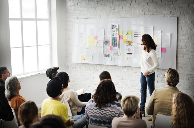 People Meeting Conference Seminar Audience Concept Stock Image - Image ...