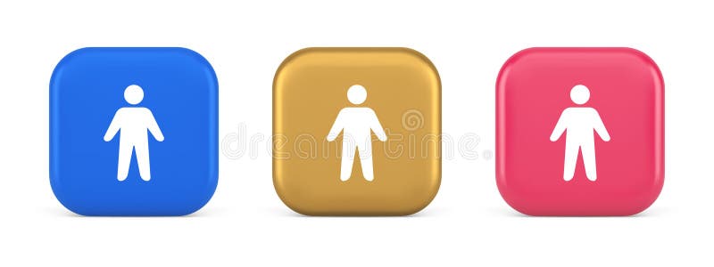 People Member User Button Unrecognizable Person Human Body Web ...