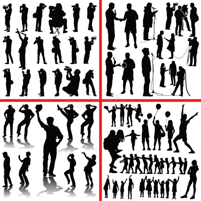 People mix stock vector. Illustration of people, male - 56302559