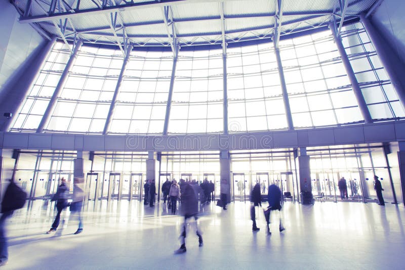 People at modern building stock photo. Image of looking - 14325144