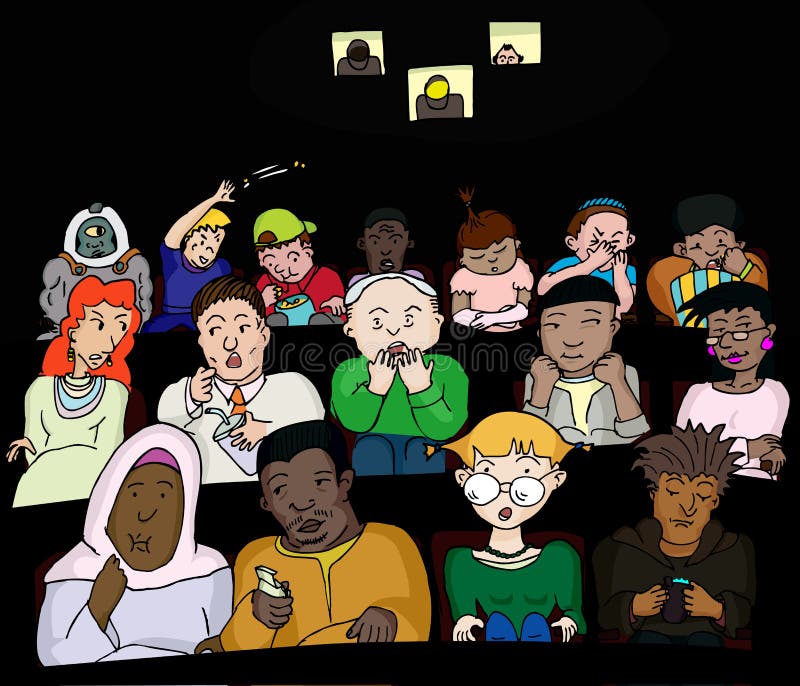 Bored Audience Stock Illustrations – 44 Bored Audience Stock ...
