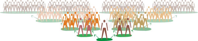 People Multiplying Stock Illustrations – 131 People Multiplying Stock ...