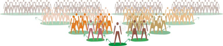 Multiplying People Stock Illustrations – 144 Multiplying People Stock ...