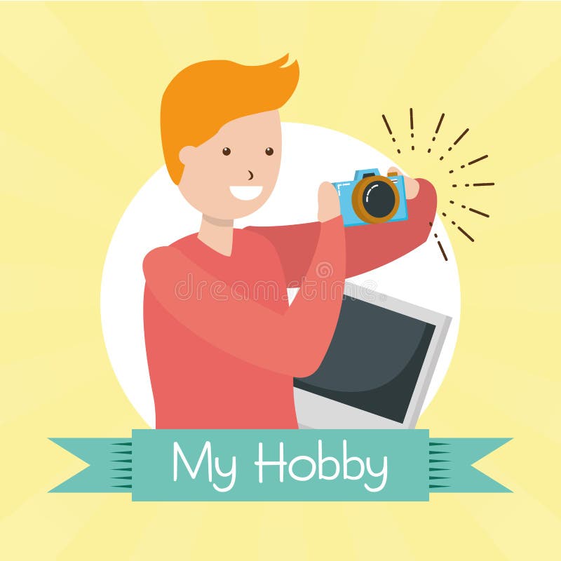 People my hobby stock vector. Illustration of hobby - 141723747