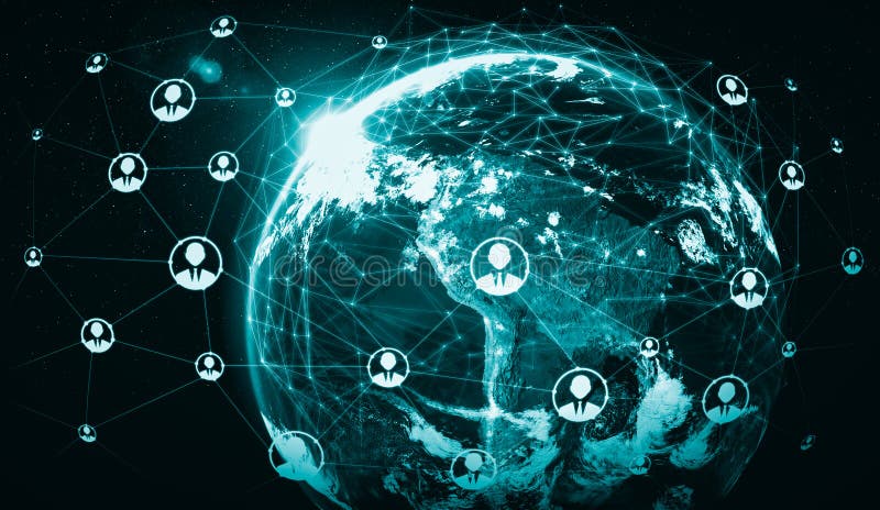 Global Perception Concept. Vector Illustration Decorative Design Stock ...