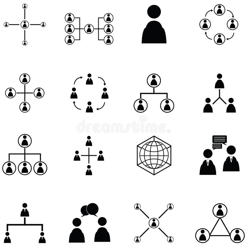 People Network Icon Stock Illustrations – 255,011 People Network Icon ...
