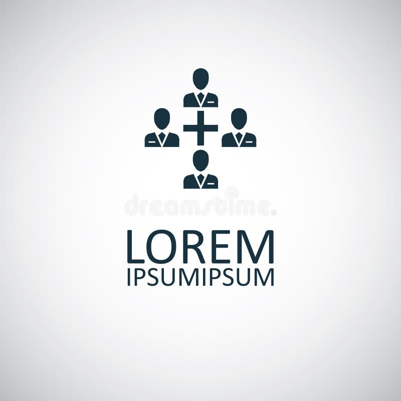 People Network Icon. Trendy Simple Stock Vector - Illustration of ...