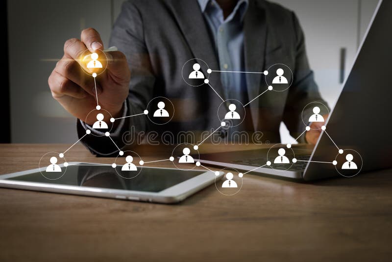 People Network Structure People Business and Communication Technology ...